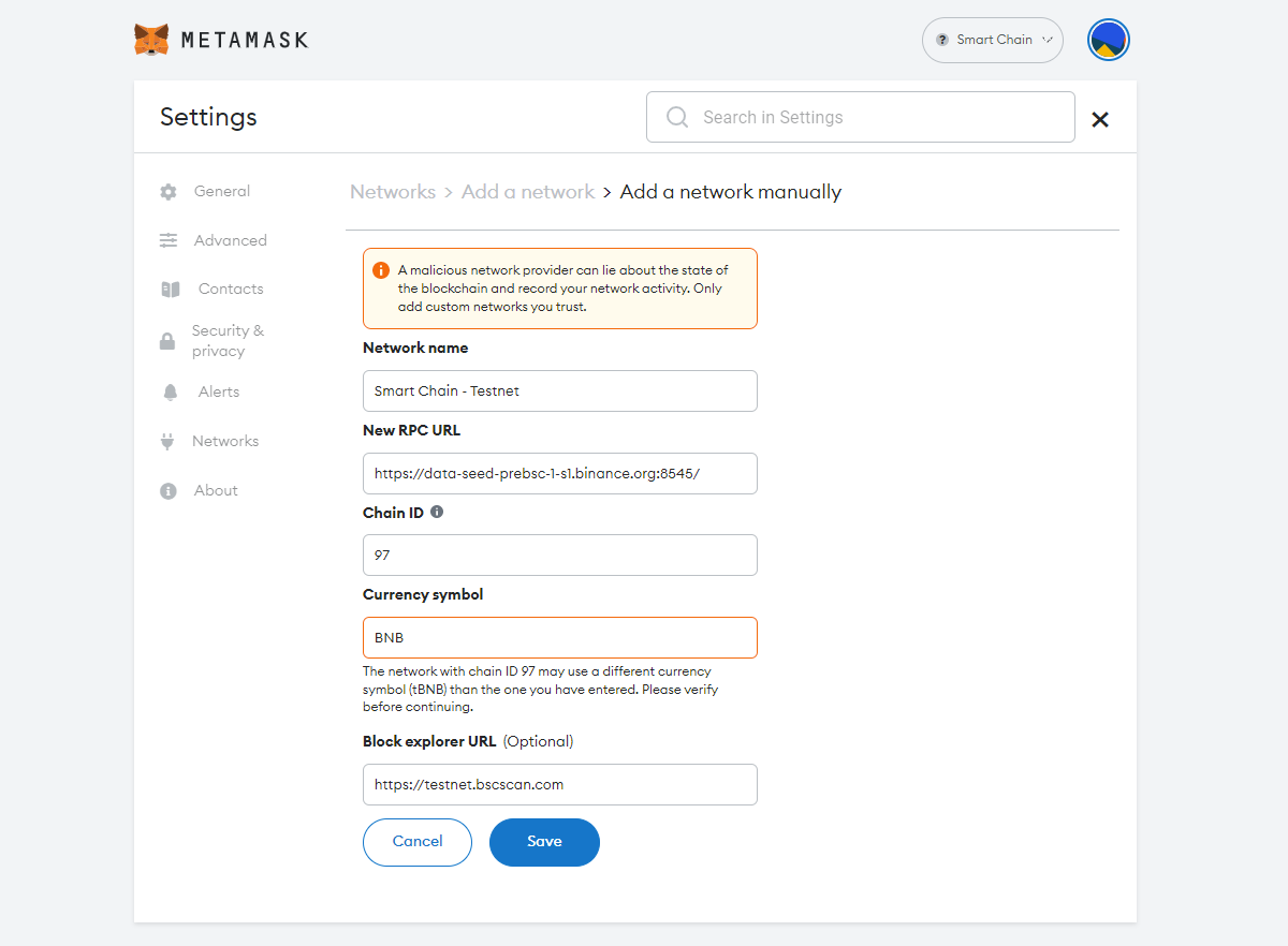 How to Connect Binance Smart Chain to MetaMask?