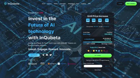 Introducing InQubeta: Crowdfunding platform for future AI technology with $QUBE - Best Crypto ...